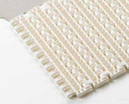 Modular conveyor belt - uni L-SNB series - uni-chains - plastic ...
