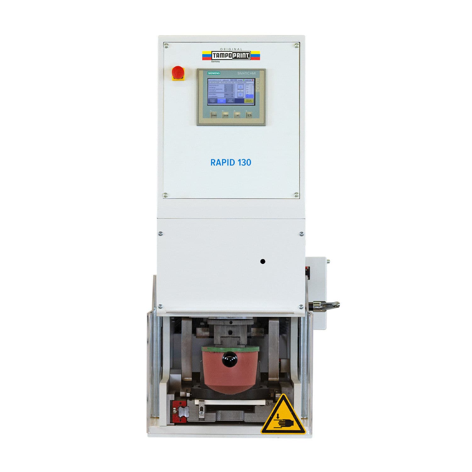 Pad printing machine with hermetic ink cup - RAPID - TAMPOPRINT GmbH ...