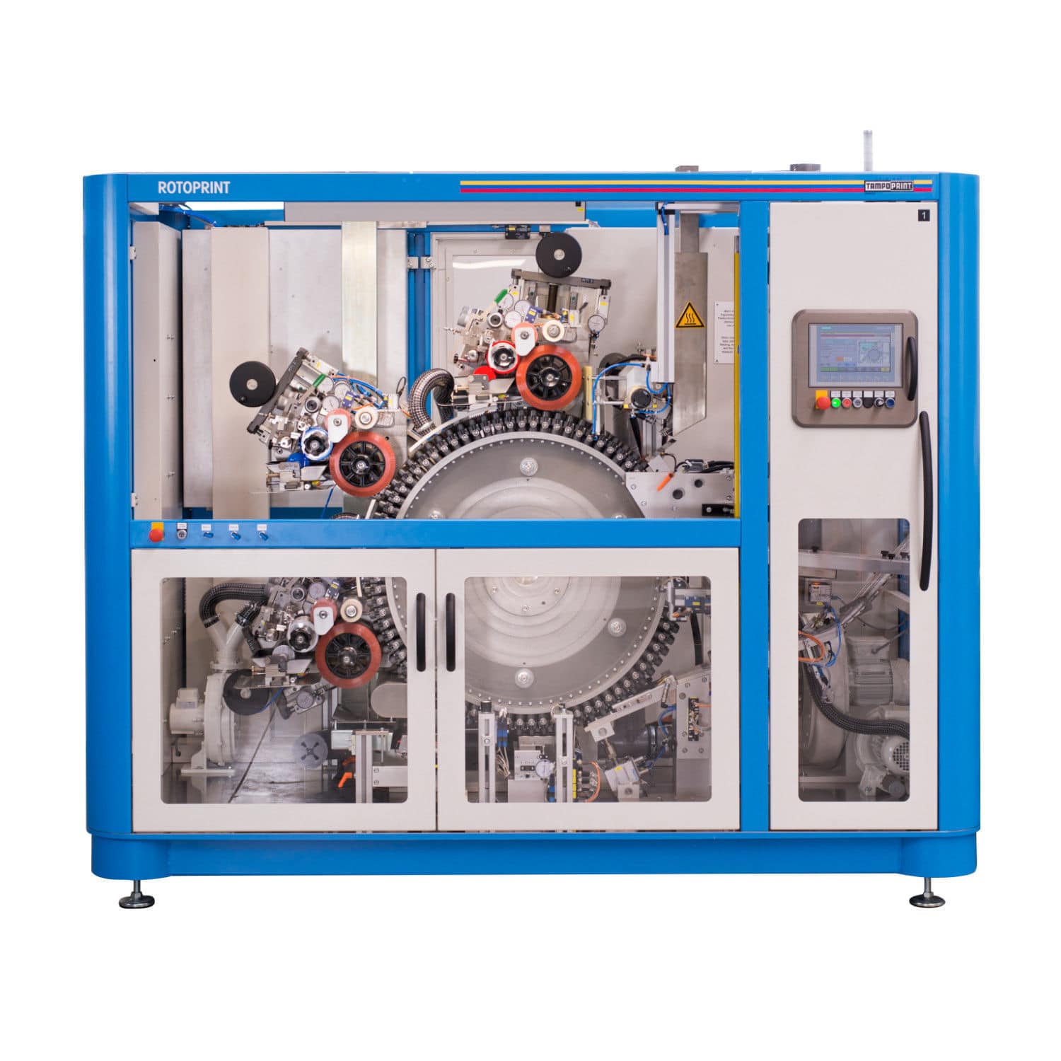 Pad printing machine with open ink cup - ROTOPRINT - TAMPOPRINT GmbH ...