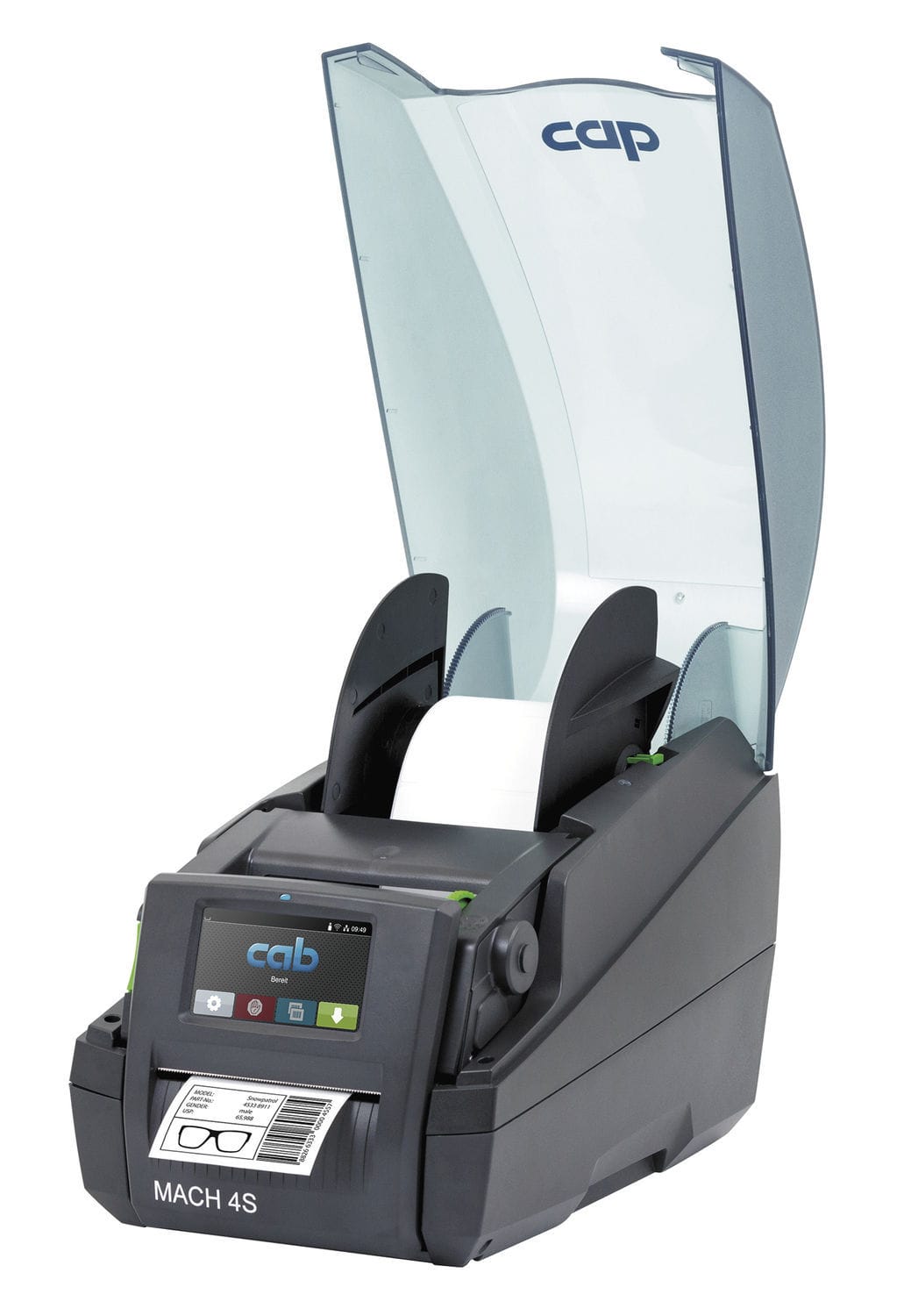 Thermal transfer label printer / direct thermal / for industrial ...