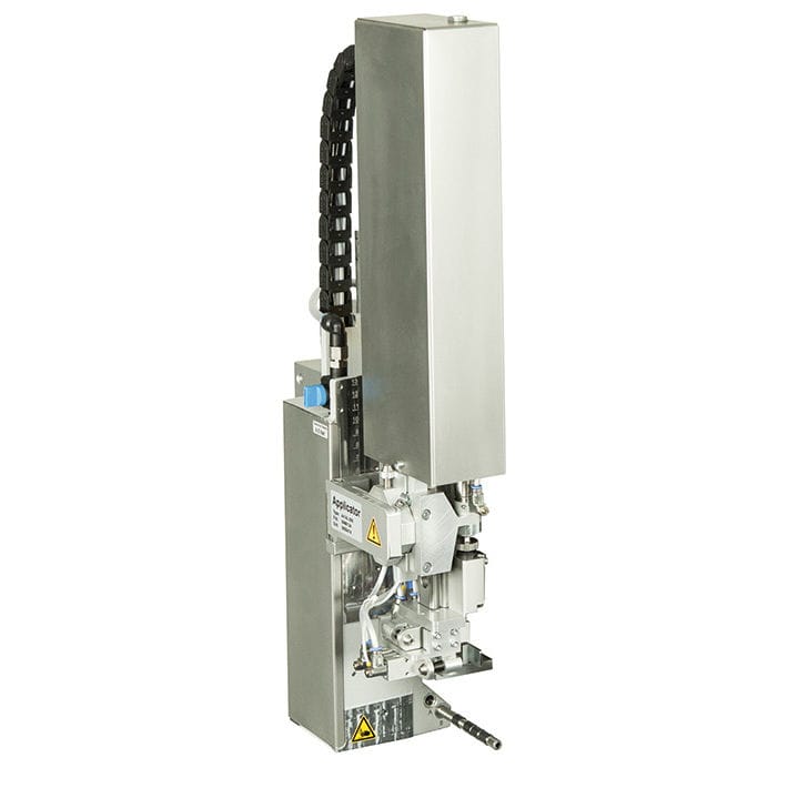 Automatic label applicator - 4414 - cab Produkttechnik GmbH & Co KG ...