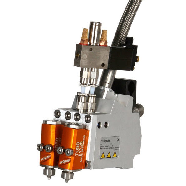 Bead application head - BF MicroBead™ - ITW Dynatec - hot melt glue ...