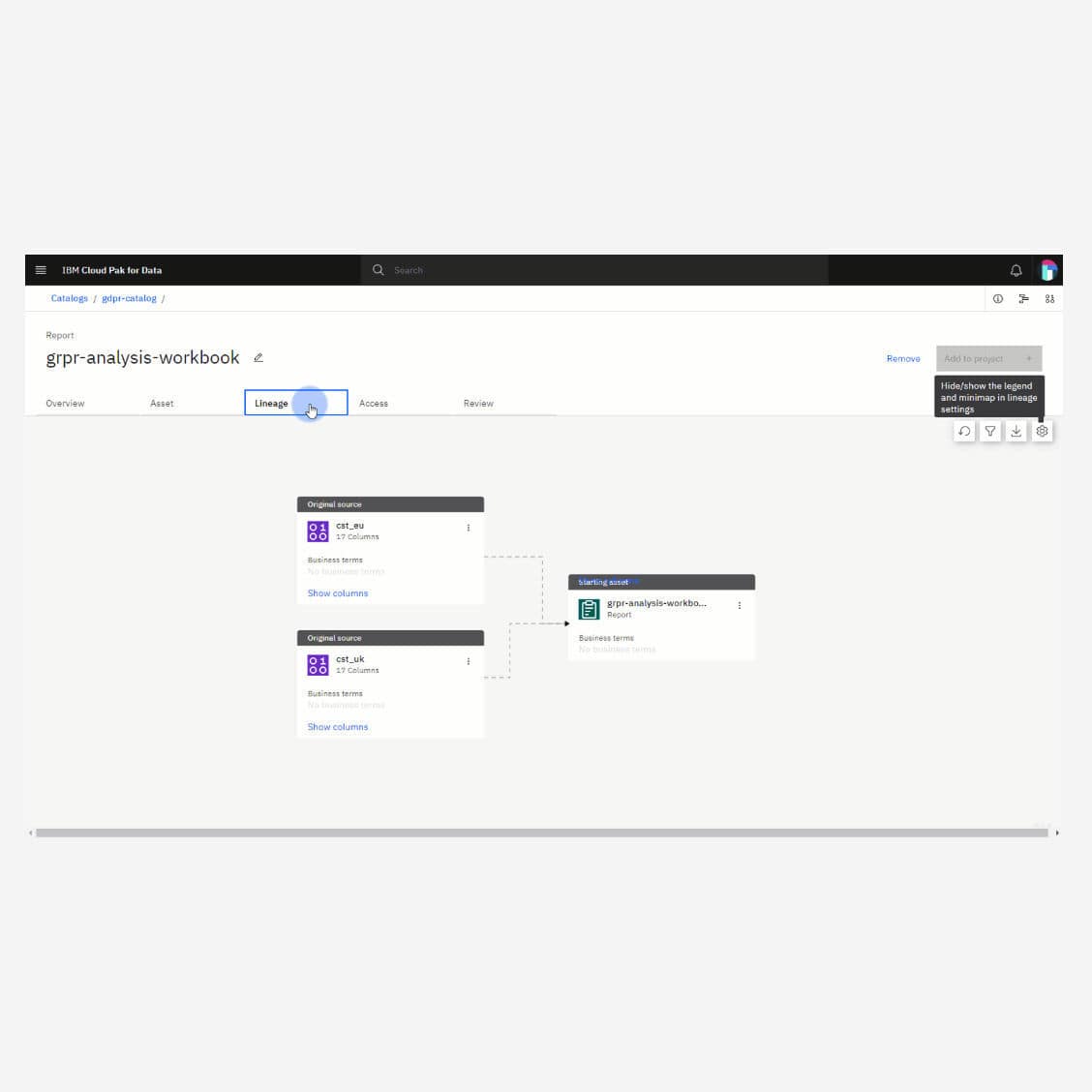 Analysis software - Data governance - IBM - monitoring / quality ...