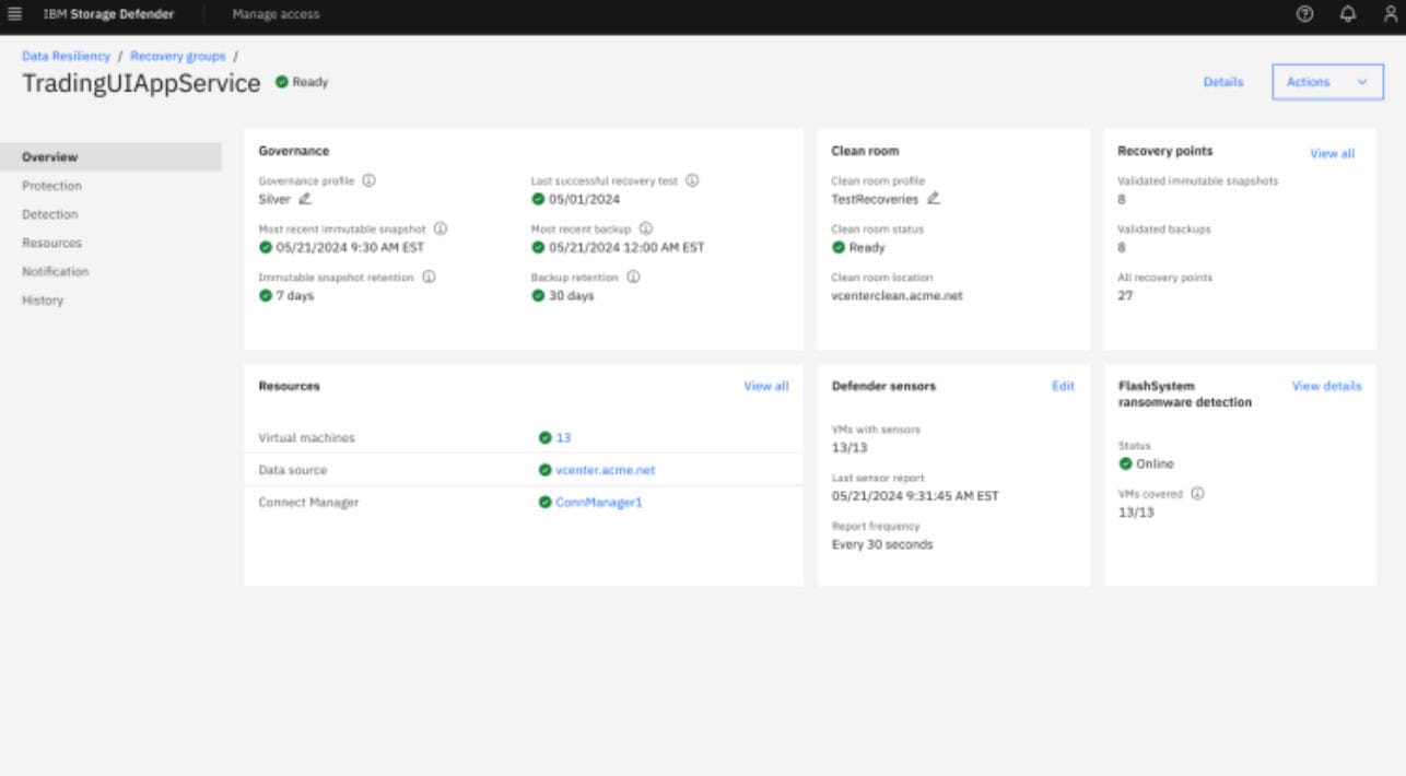Management software - Storage Defender - IBM - storage / backup / data protection
