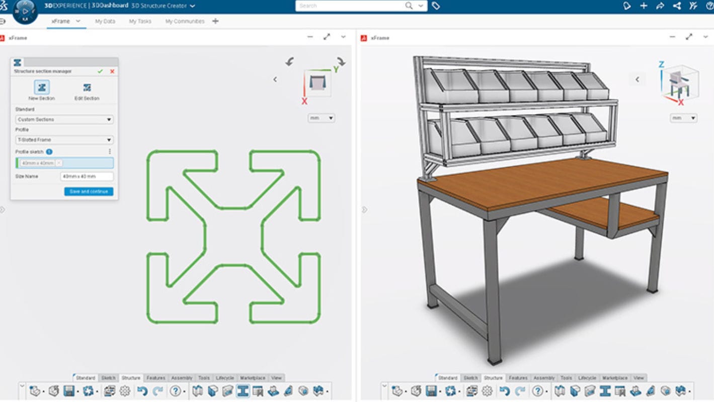 Interface software - 3D Structure Creator - SOLIDWORKS - design ...