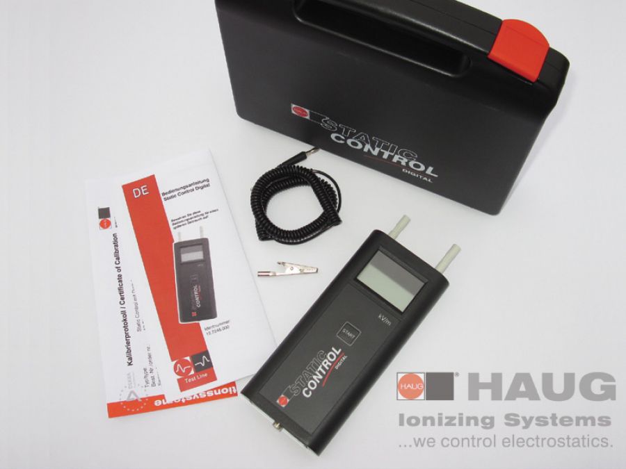 Measurement data input unit - STATIC CONTROL DIGITAL - HAUG