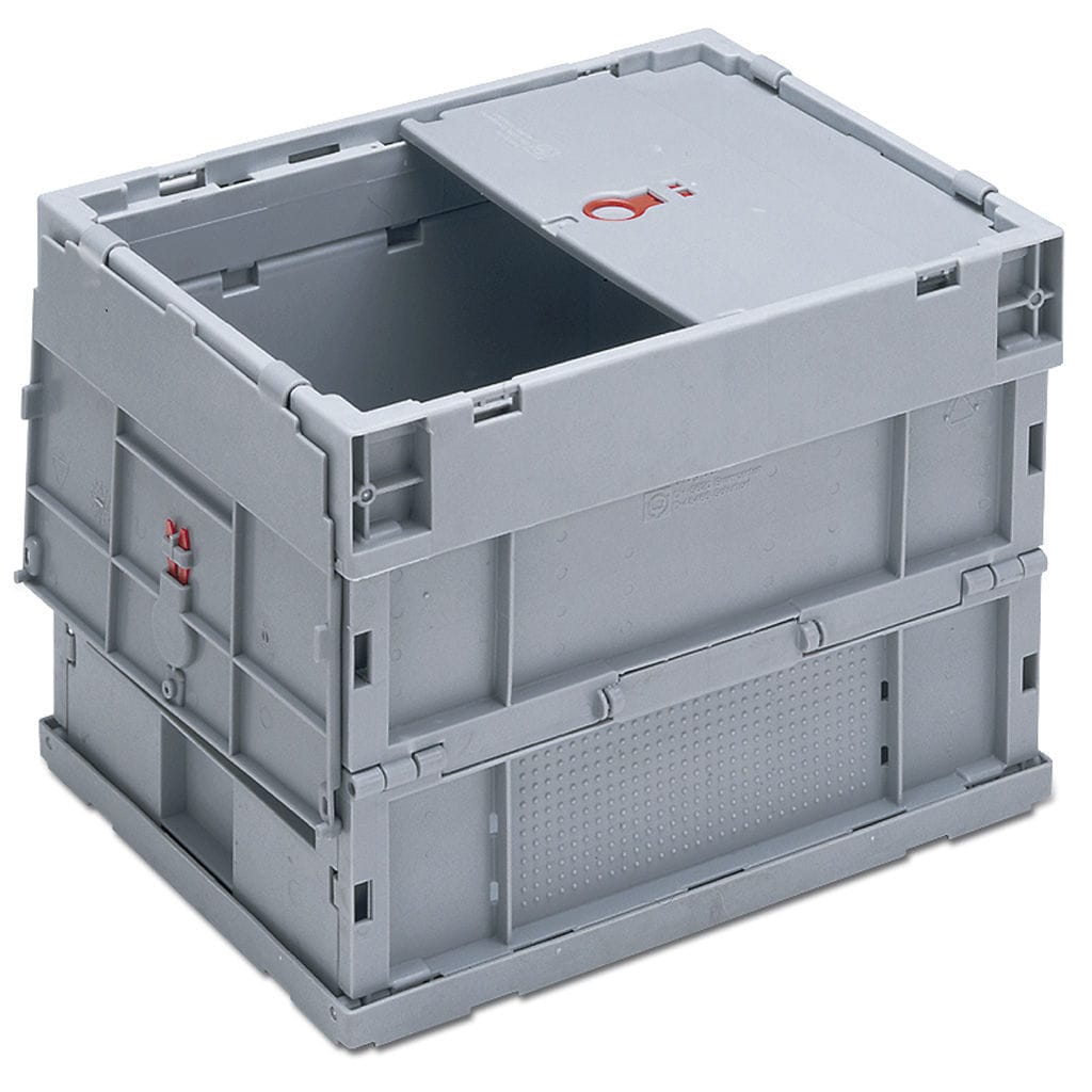 PP crate - 34-43 series - Utz - transport / foldable / perforated plate