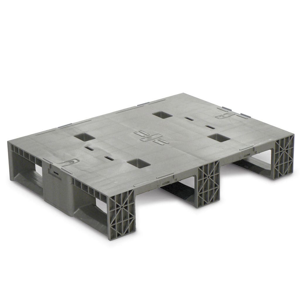 Plastic pallet - UPAL-D series - Utz - Euro / storage / industrial