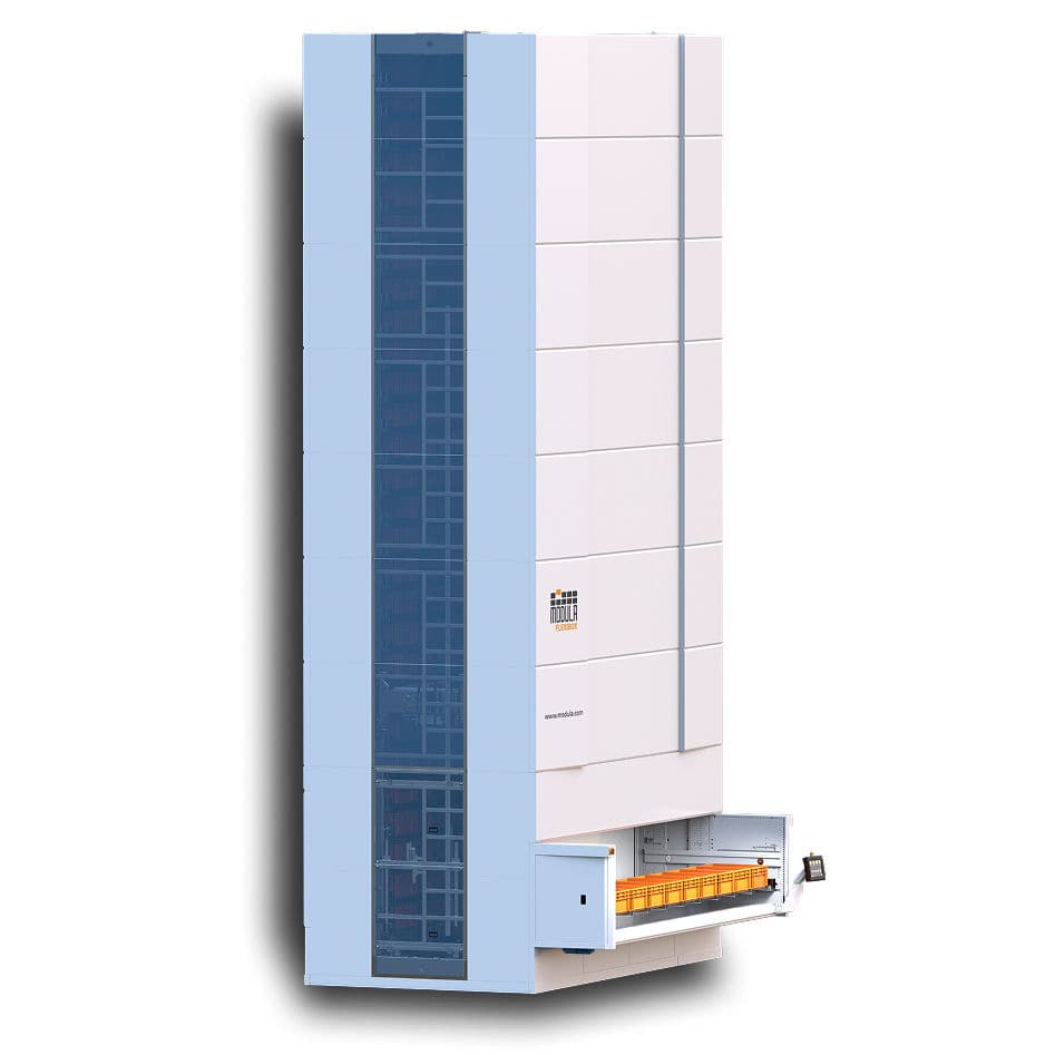 Vertical automatic storage system - Flexibox - Modula - tray