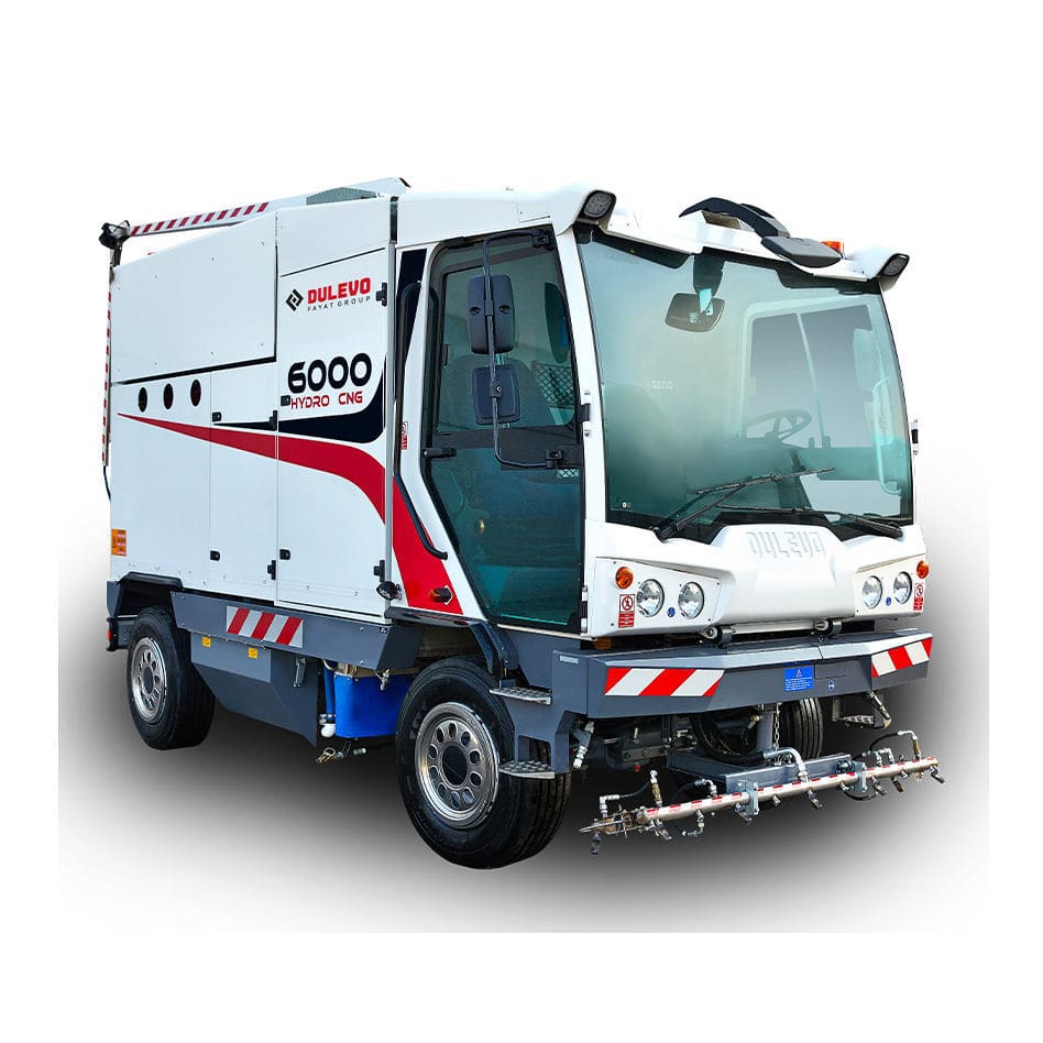 High-pressure street washing machine - Dulevo 6000 Hydro CNG - DULEVO ...