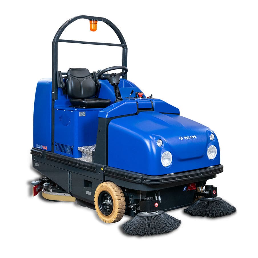 Ride-on sweeper-scrubber-dryer - Dulevo BOOST COMBI - DULEVO ...