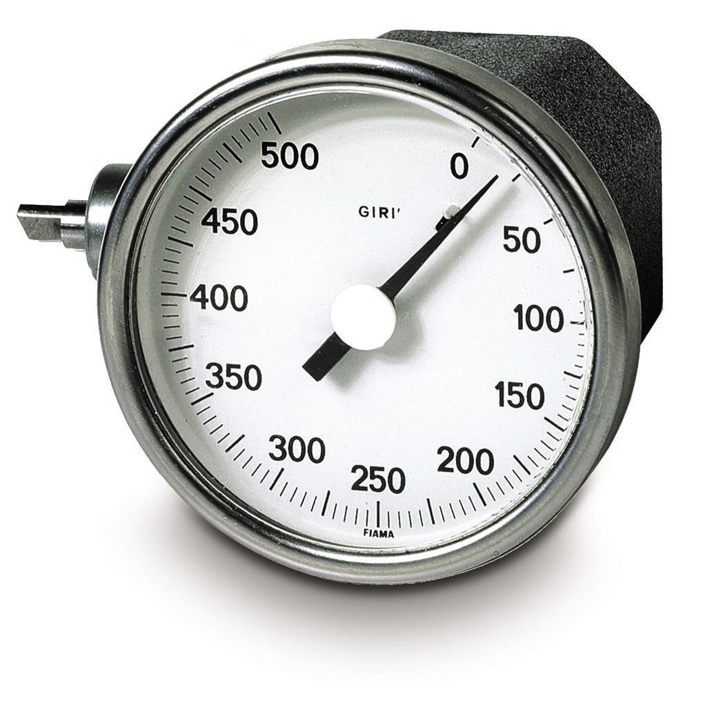 Mechanical tachometer - TC80 - FIAMA - panel-mount / analog