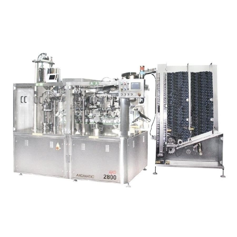 Tube filling and closing machine - AXO 2800 - AXOMATIC - for ...