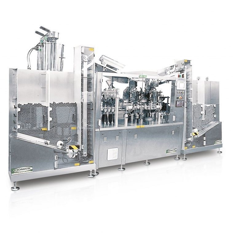 Tube filling and closing machine - AXO 4800 - AXOMATIC - for ...
