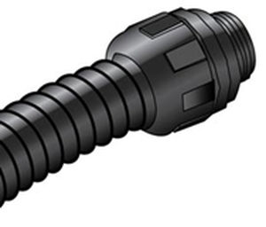 Hydraulic fitting - Alpha Wire - screw-in / nylon / sealed