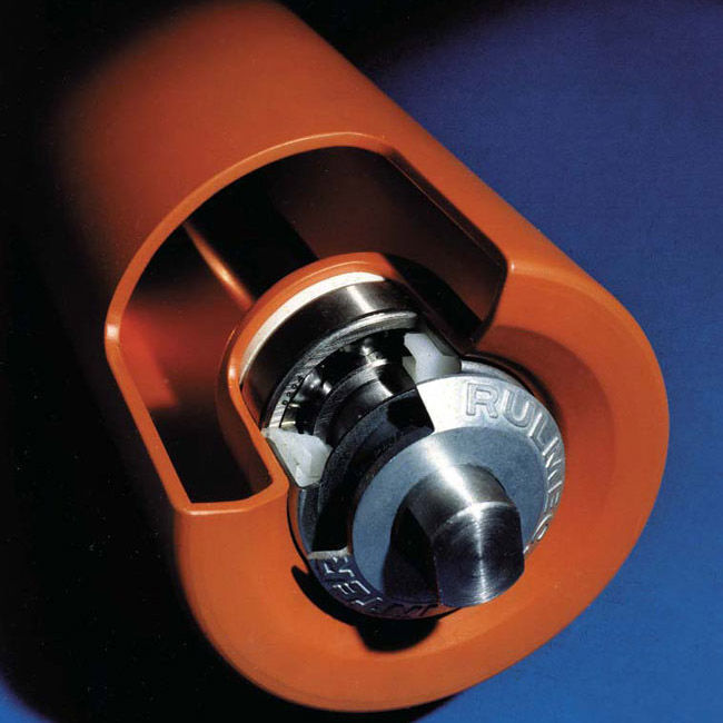 Slip-on conveyor roller - PSV series - Rulli Rulmeca - steel