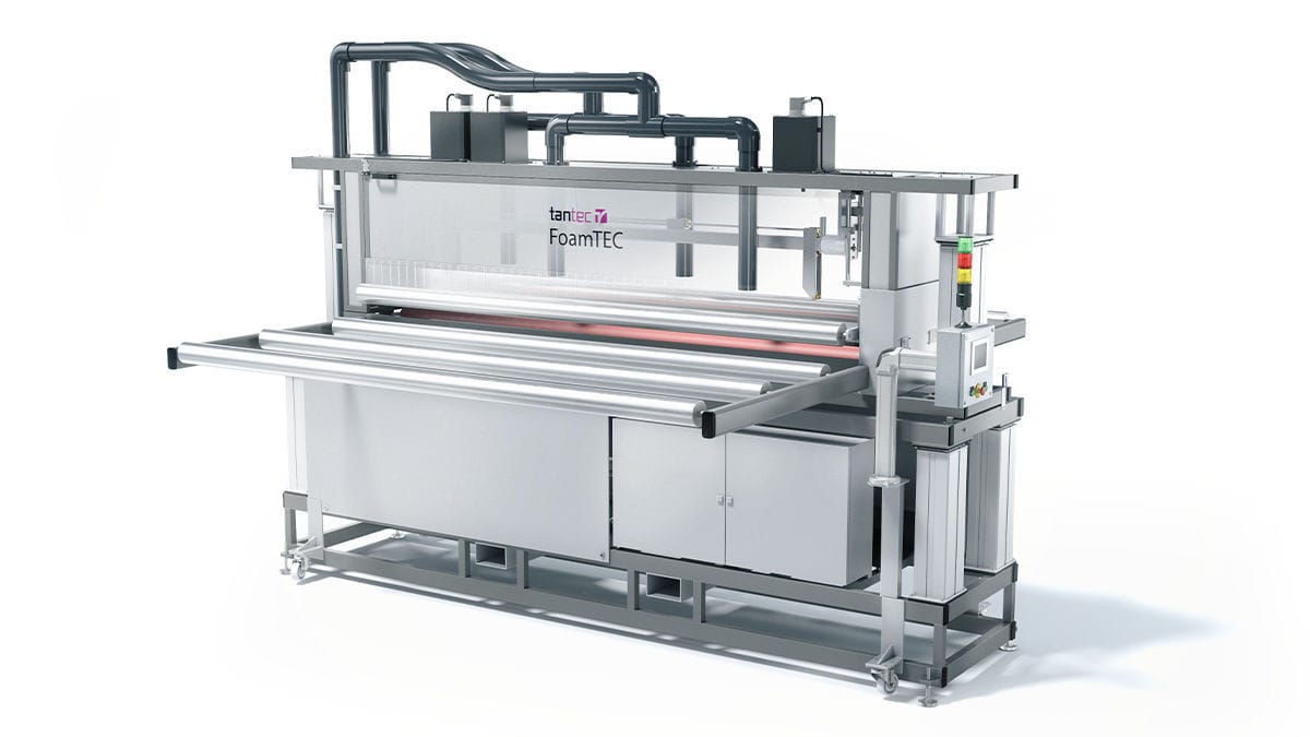 Corona effect surface treatment machine - FoamTEC - Tantec