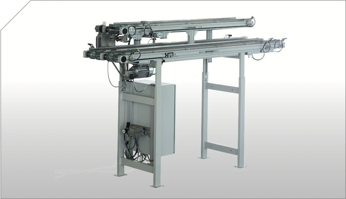 Chain conveyor - SCHUMA - tubular / accumulation / wide