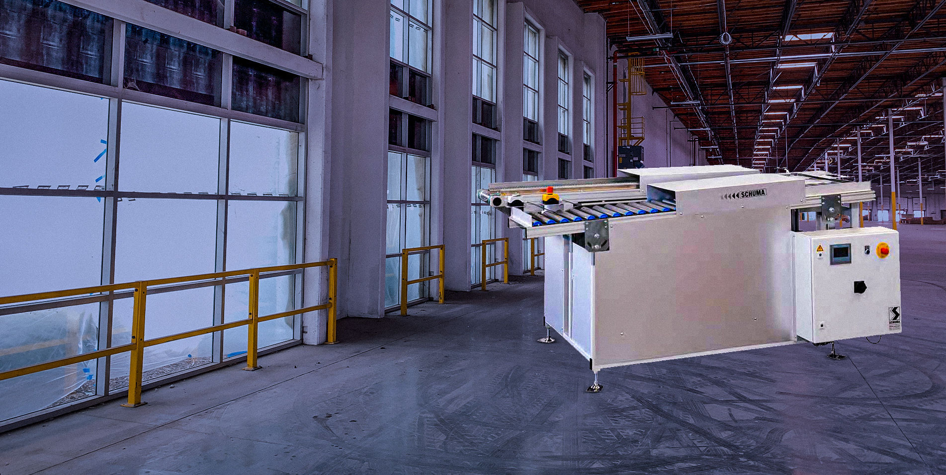 Belt conveyor - SCHUMA - transport / buffer / tray