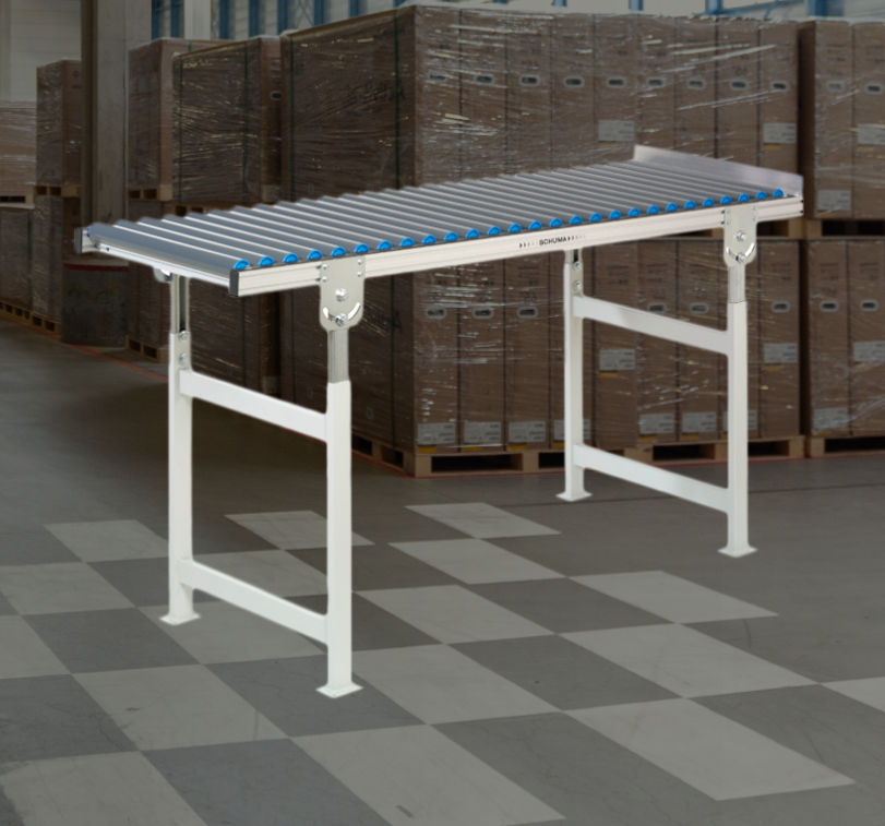 Roller conveyor - PRO-SRO - SCHUMA - driven roller / transport / gravity