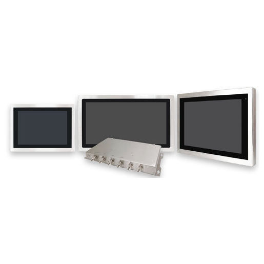 LCD panel PC - AEx-8 9 AP series - APLEX Technology Inc. - capacitive ...