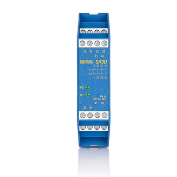 IEC safety relay - SK3D - Zander GmbH & Co. KG, Hermann - DIN rail