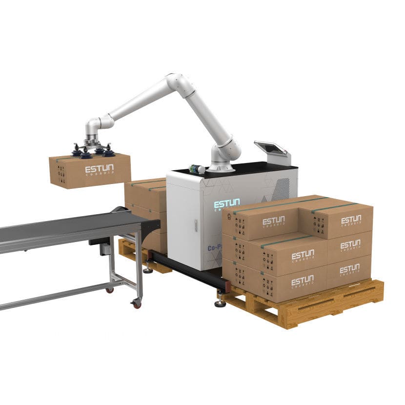 Pallet palletizer - ESTUN Automation Co., Ltd. - robotic / positioning