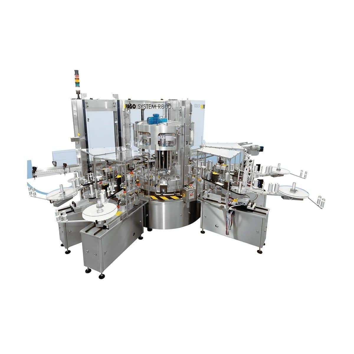 Rotary labelling machine - R800 - Fuji Seal - automatic / top / side