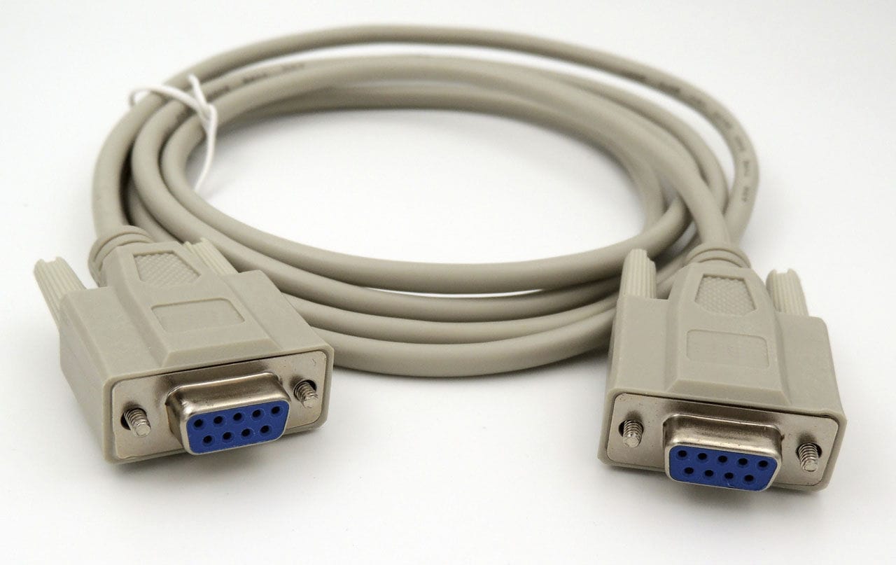 Electrical data cable - 193337 - MC Technologies GmbH - RS-232 / D-sub ...