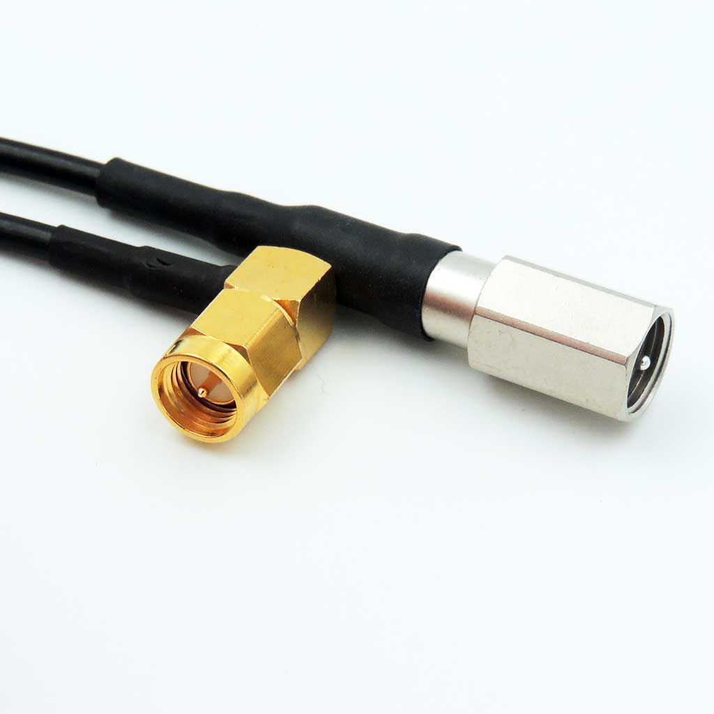 Male power adapter - 205 - MC Technologies GmbH - SMA / FME