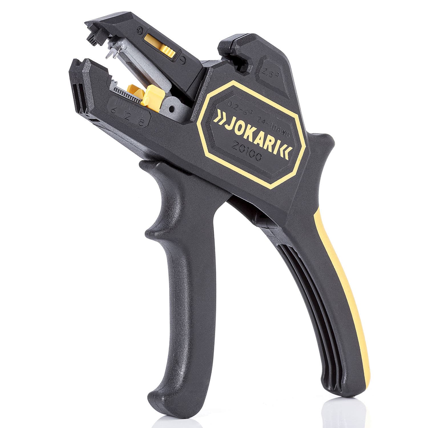 Automatic wire stripper - SECURA 2K - JOKARI-Krampe GmbH - grip / side ...