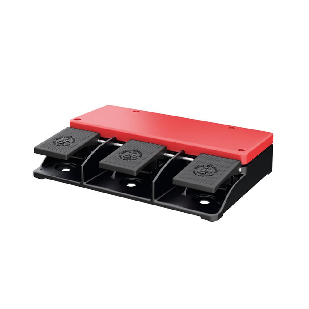 Control foot switch - F3 series - BERNSTEIN AG - mechanical / 3 pedals ...