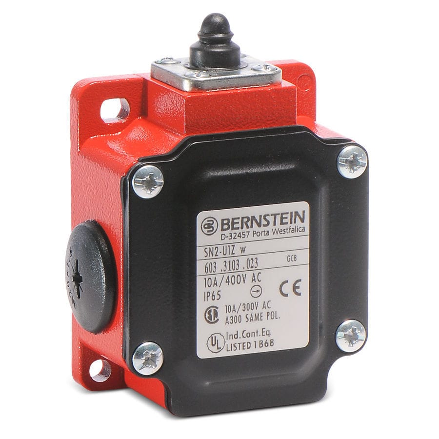 IP65 limit switch - SN2 series - BERNSTEIN AG - with metal actuators / metal case