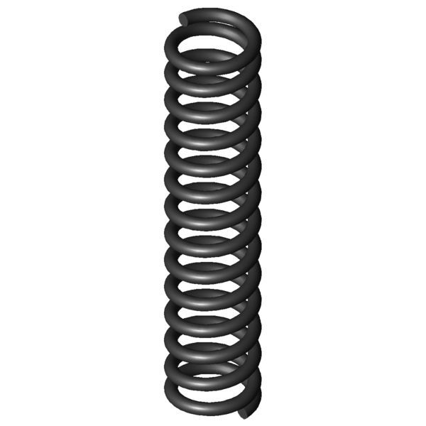 Compression spring - D-011P - GUTEKUNST FEDERN - wire / carbon steel