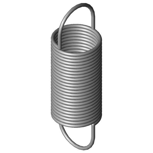 Extension spring - RZ-002X - GUTEKUNST FEDERN - wire / stainless steel