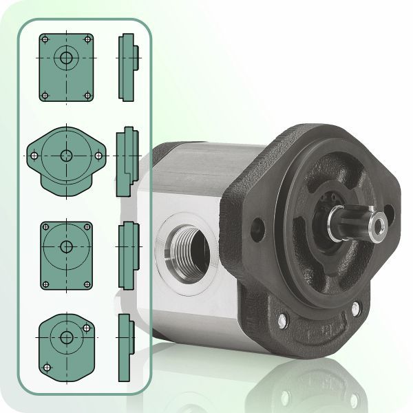 Gear hydraulic motor - GHM2 Series - jbj Techniques Limited