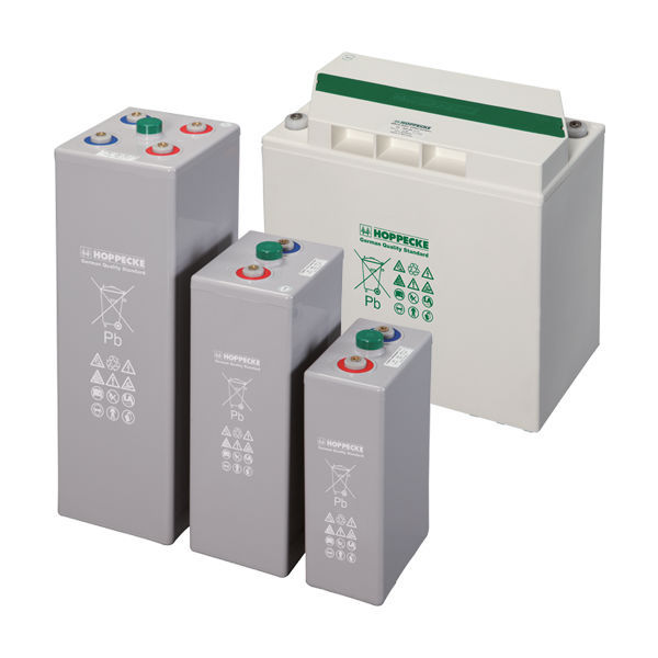 Valve-regulated battery - VR L - HOPPECKE - tubular / maintenance-free