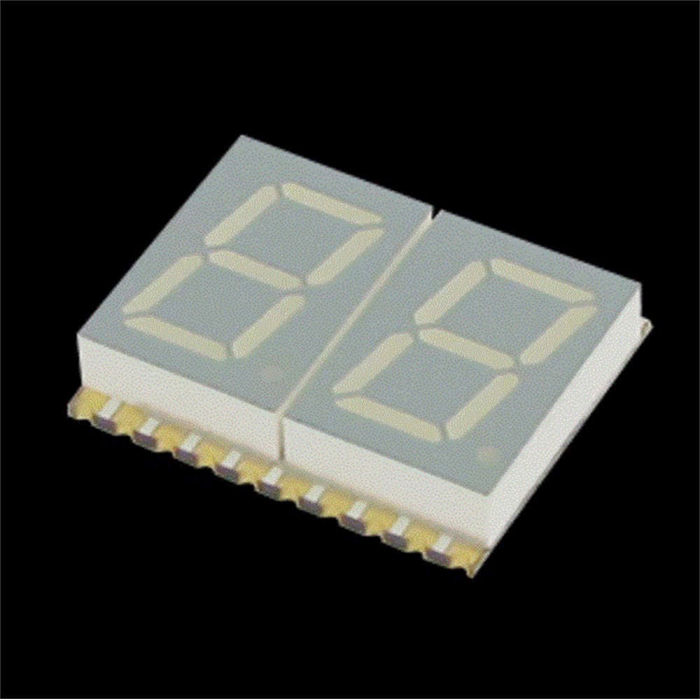 LED display - KCDA02 series - KINGBRIGHT ELECTRONIC - 7-segment / 2 ...