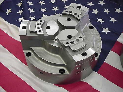 Power chuck - NORTHFIELD PRECISION INSTRUMENT - 3-jaw / air-operated ...