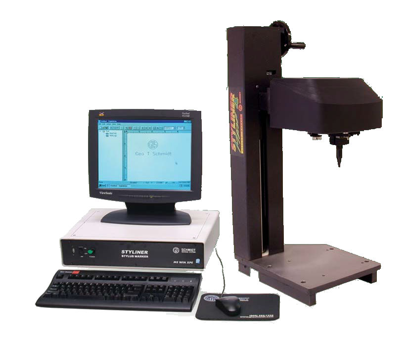 Dot peen marking machine - Styliner® Mark4® - Geo. T. Schmidt - benchtop