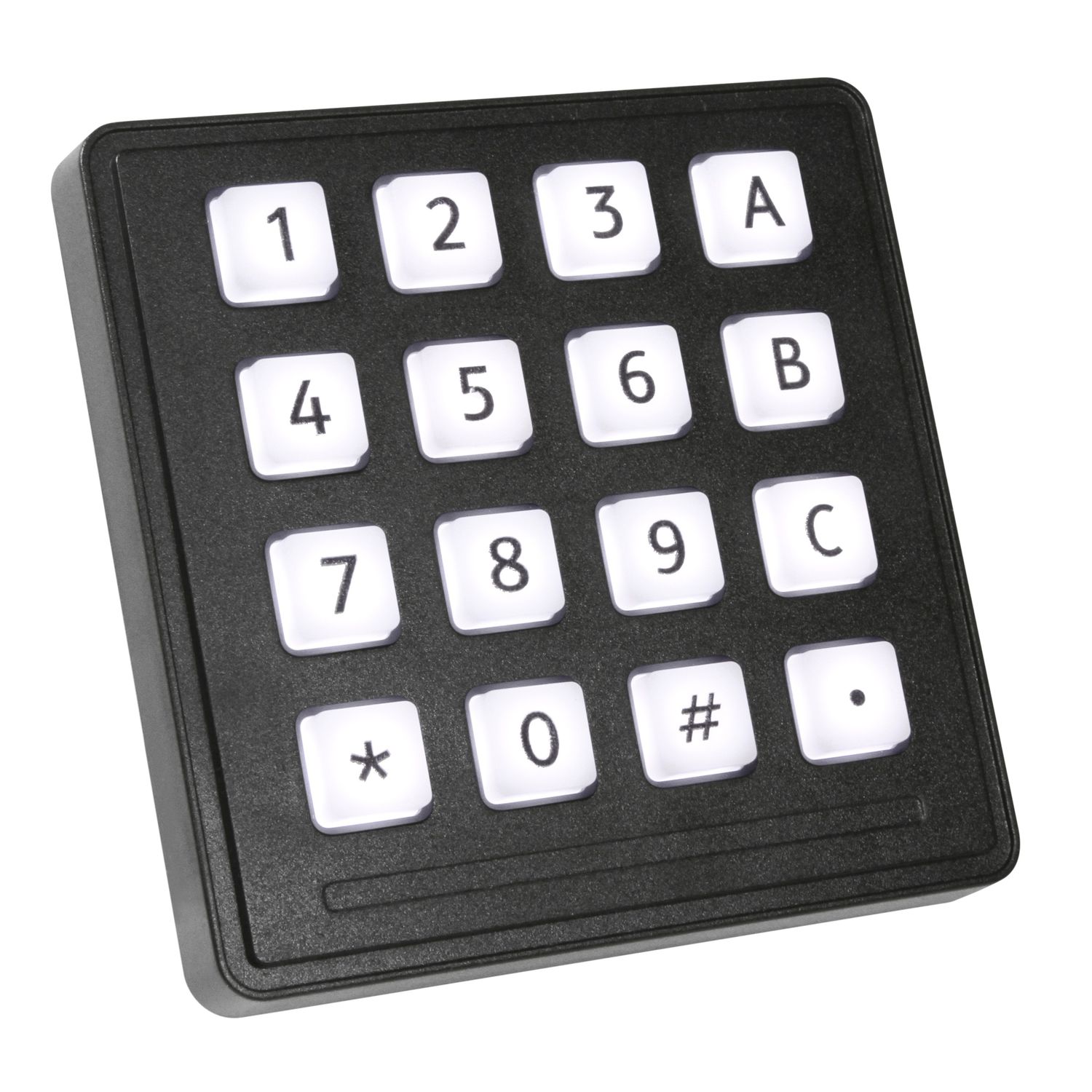 16-key keypad - 7203-16TW20 - Storm Interface - panel-mount / gold ...