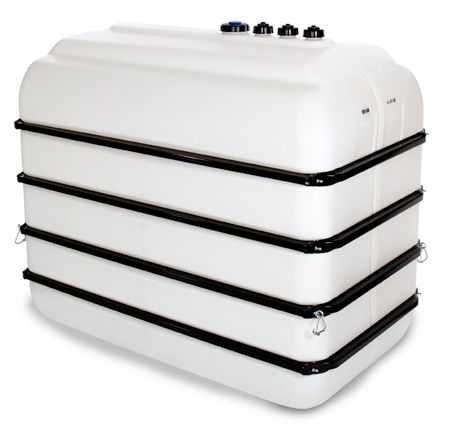 Storage vessel - WERIT - for liquids / plastic / industrial