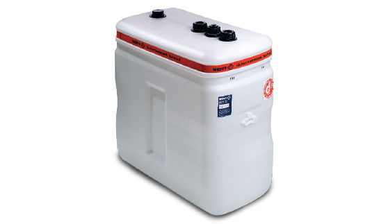 Protection tank - TECHNO E - WERIT - fuel oil / vertical