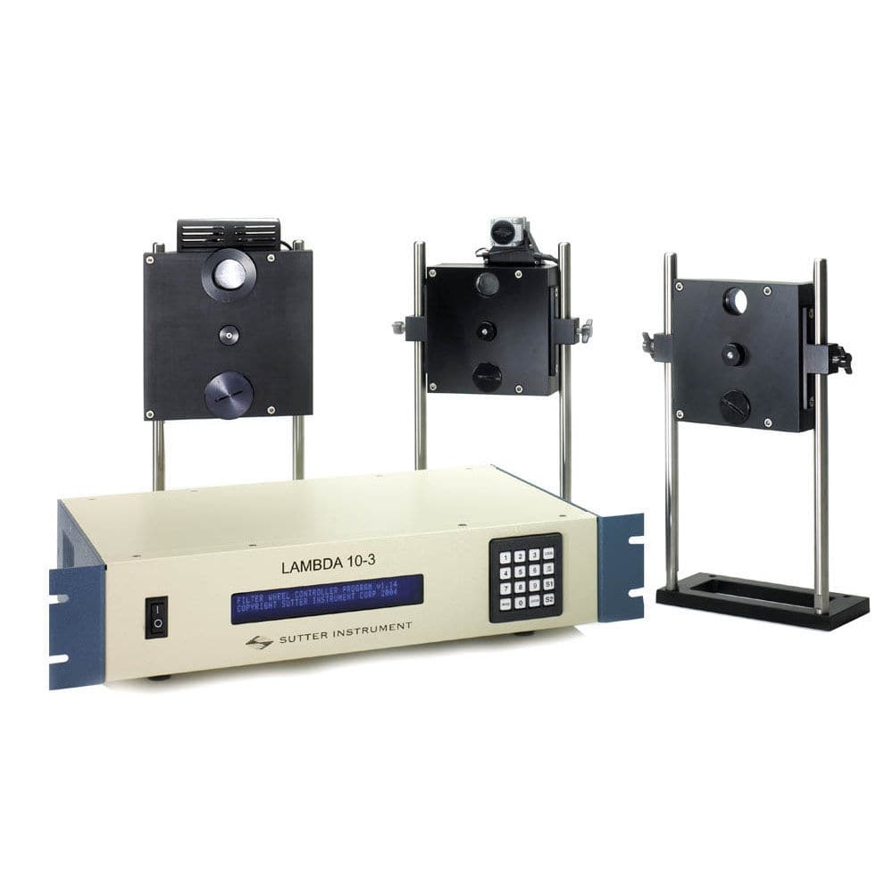 Optical filter wheel changer - Lambda 10-3 - SUTTER INSTRUMENT