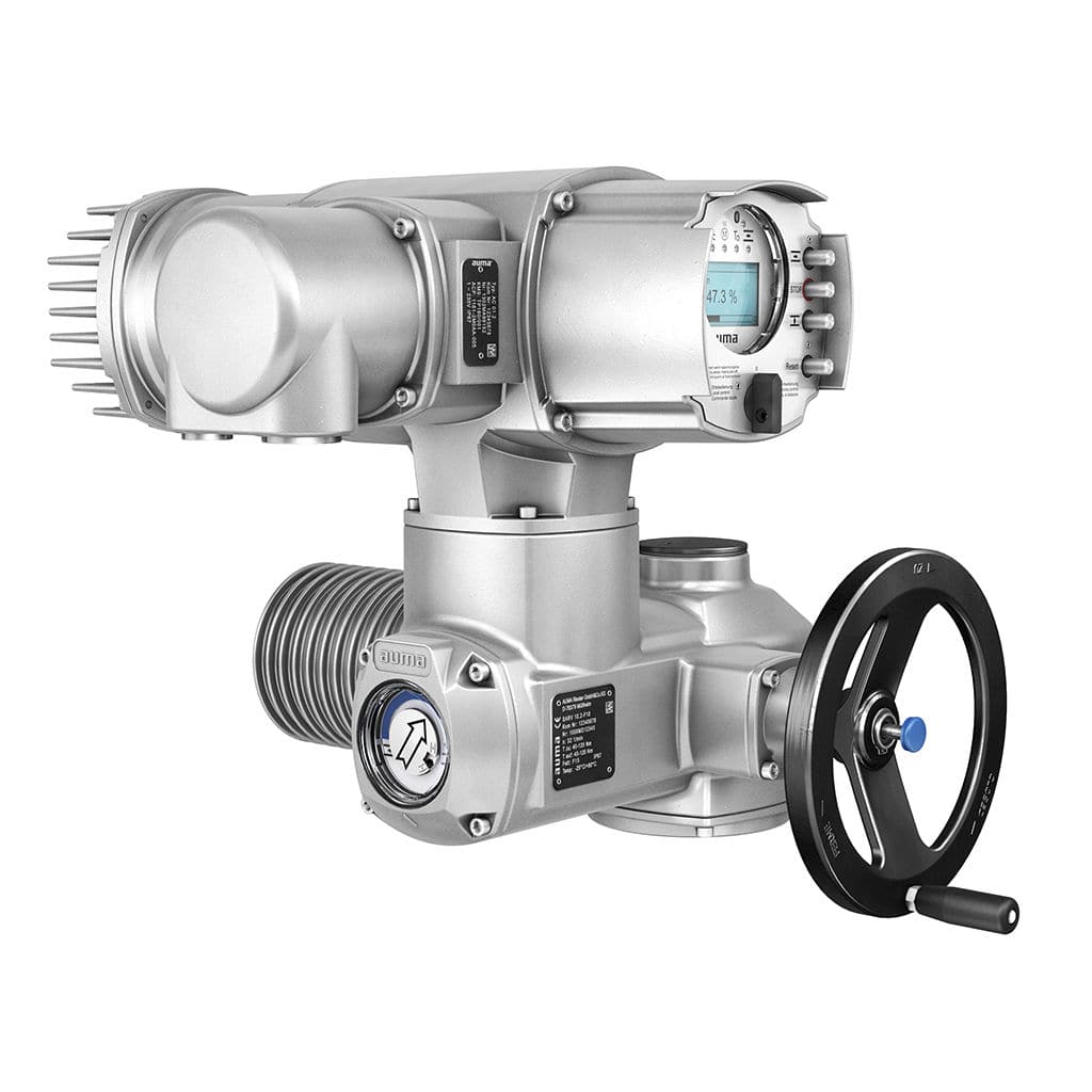 Variable-speed valve actuator - SAV series - AUMA - electric / manual ...