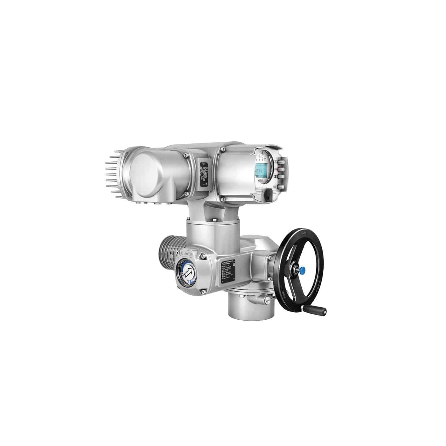 Manual valve actuator - SQRV series - AUMA - mechanical / part-turn ...