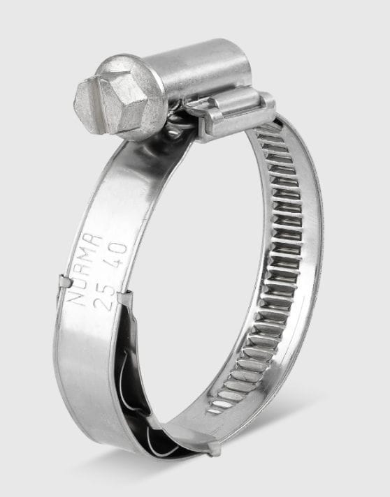 Carbon steel hose clamp - TORRO® WF - NORMA GROUP - worm / band