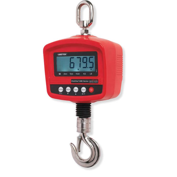 Digital crane scale - CDR Series - AMETEK Test - with LCD display