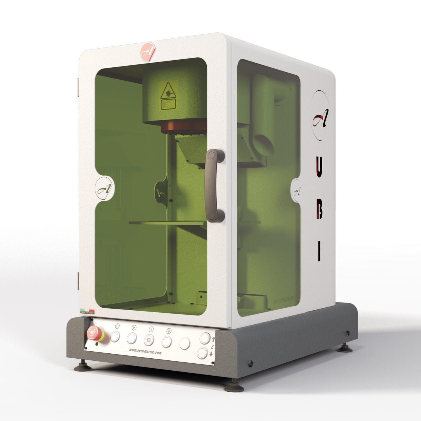 Fiber laser marking system - UBI - Automator International - for silicon / metal / plastic