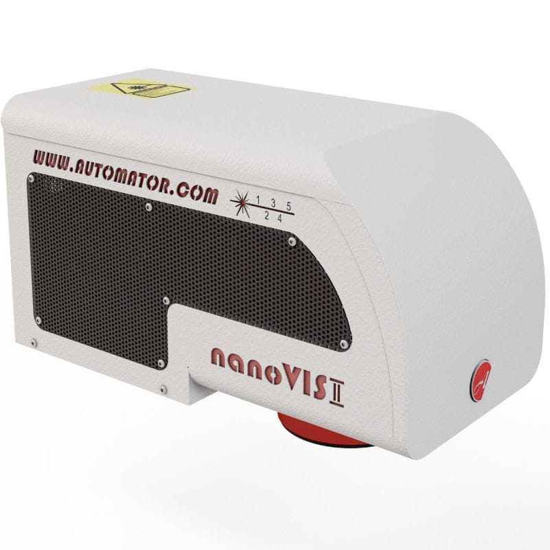 Laser marking machine - nanoVISII - Automator International - metal ...
